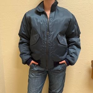 Jackets & Coats | Mens Hawk Patch Bomber Jacket Large Patch Design Flat ...